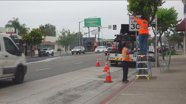 San Diego reduces speed for 11 high-crash areas