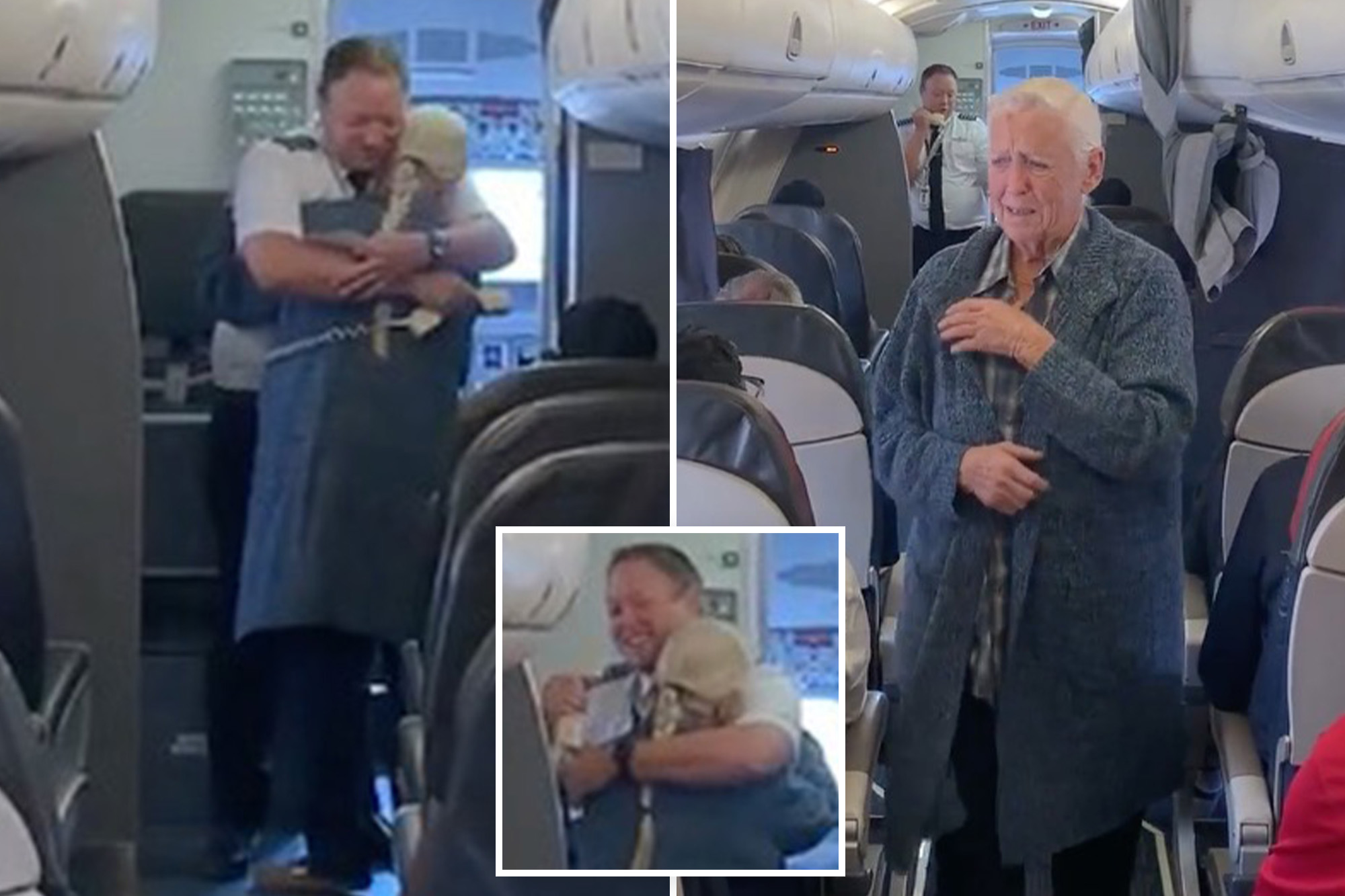 Utah pilot surprises grandma who had no idea her grandson was on the ...
