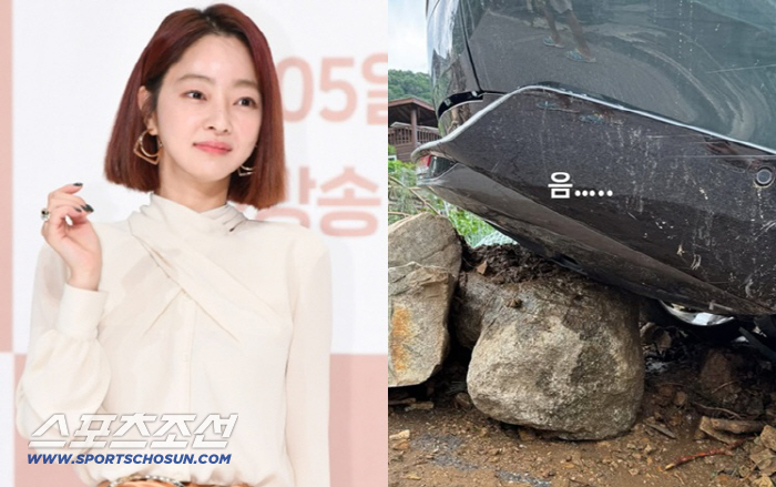 Seo Hyo-rim, the scene where the car still lost words on the rock after ...