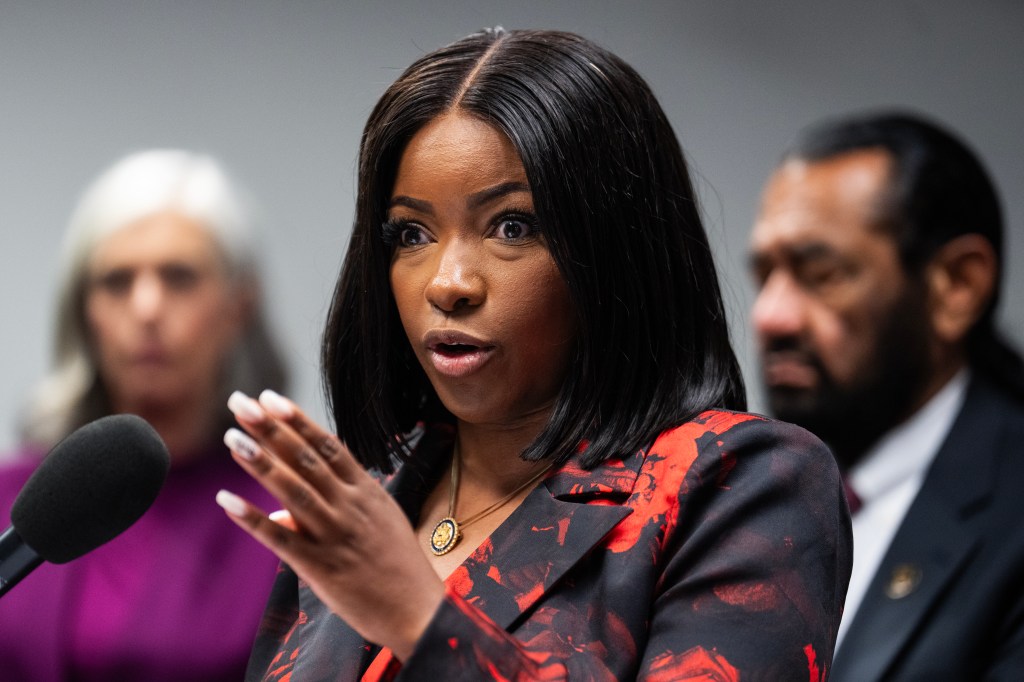 Jasmine Crockett blasts AOC and Bernie Sanders’ ‘Fighting Oligarchy ...
