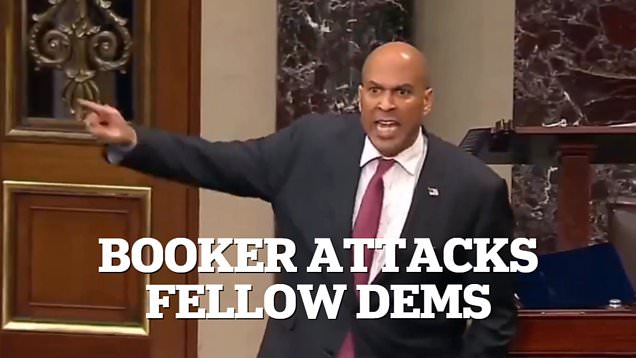 Booker attacks fellow Dems supporting 'authoritarian' funding bill