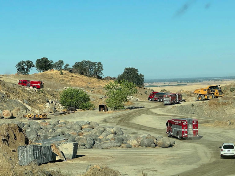 Worker killed at Fresno County quarry after excavator overturns