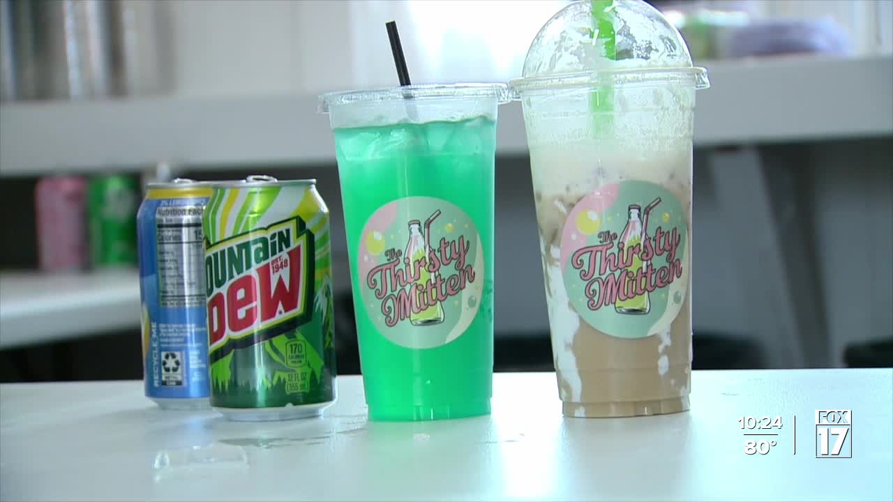 Thirsty Mitten brings 'dirty soda' trend to downtown Muskegon