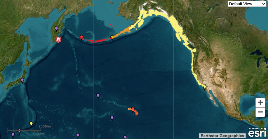 Western US under tsunami watch after 8.8M quake in Eastern Russia