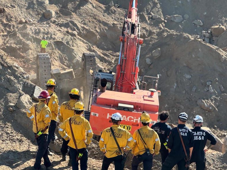 Worker killed at Fresno County quarry after excavator overturns
