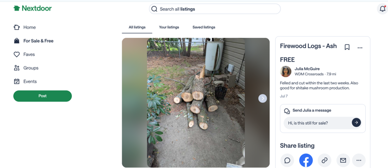 How to Find Free Stuff Near Me on Nextdoor