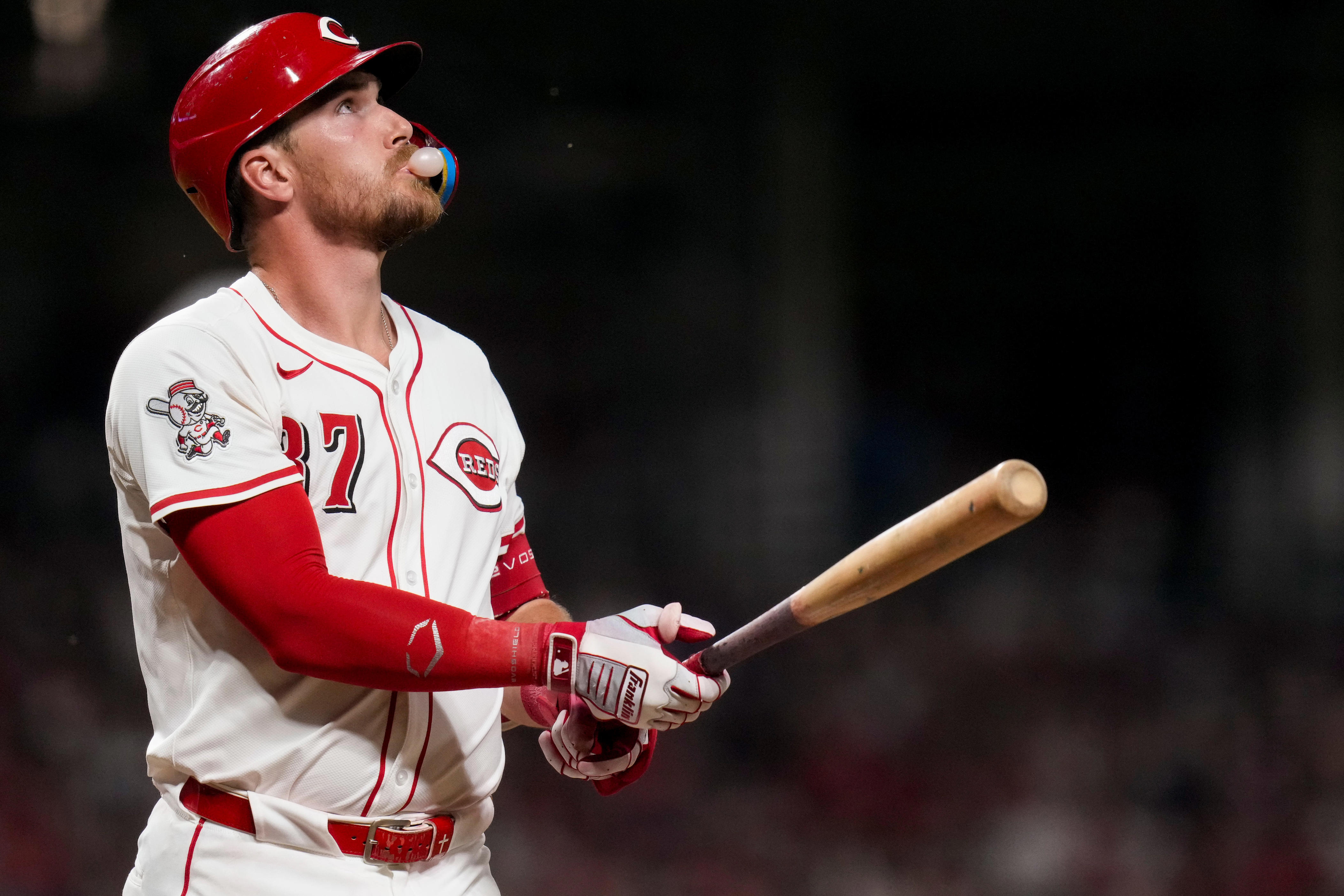 Reds catcher Tyler Stephenson has 'good' first day of work with injured ...