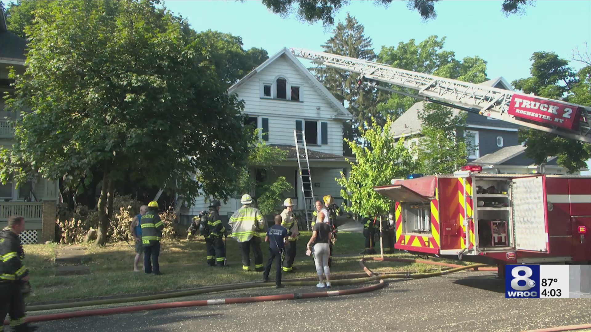 Pullman Ave. house catches fire twice, cause unknown