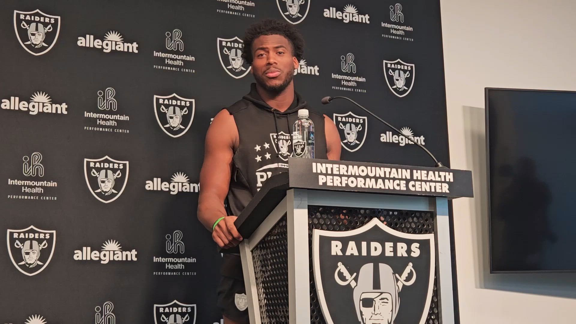Las Vegas Raiders DE Malcolm Koonce Glad to Be Back