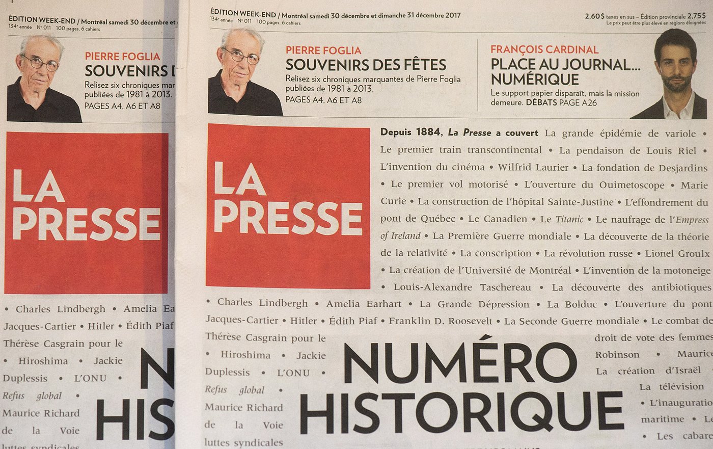 Le chroniqueur Pierre Foglia est décédé à l'âge de 84 ans