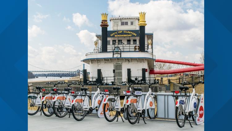 Clinton ends bike share program due to cost; 21 bikes up for reuse