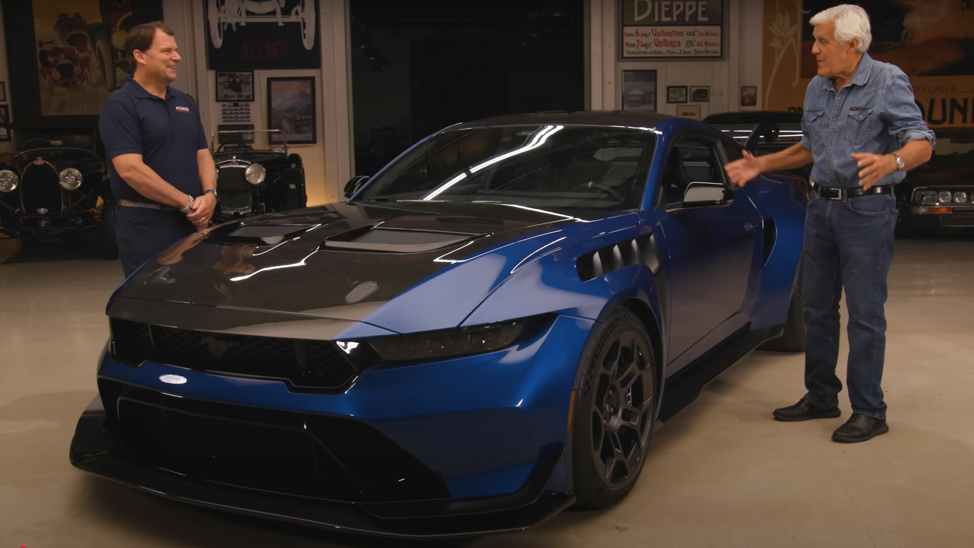 Ford Delivered Its Fastest Mustang Ever Straight To Jay Leno