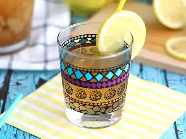 Té helado de melocotón, iced tea