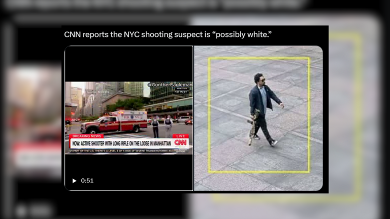 CNN referred to New York shooter as 'possibly white.' Here's context