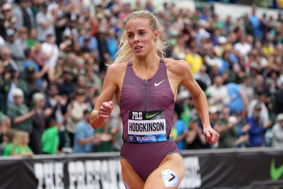 Amazing photos of elite British runner Keely Hodgkinson