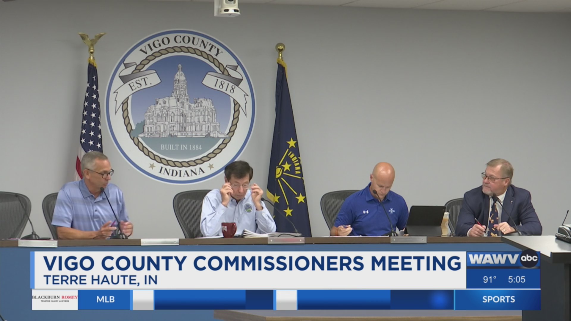 Vigo County Commissioners approve several things during their weekly ...