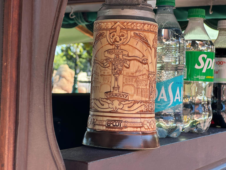 New Brown Germany Pavilion Stein Available at EPCOT