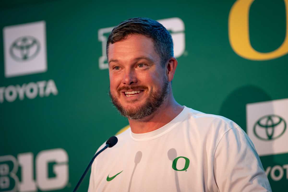 Oregon's Dan Lanning predicted to land 2027 WR Dakota Guerrant ...