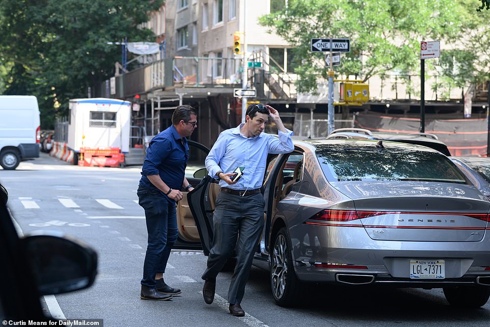 Banker husband of executive killed in NYC shooting seen