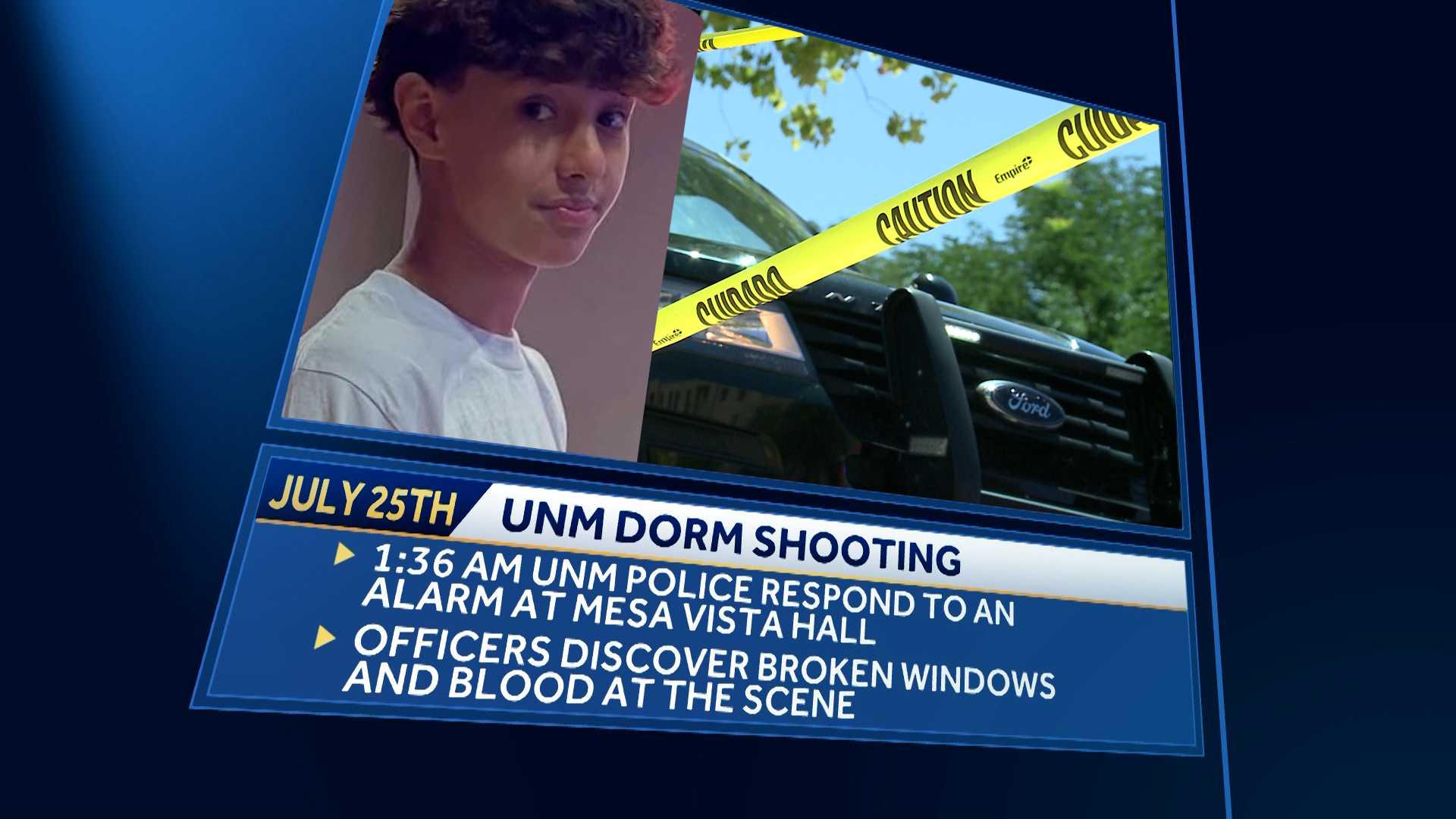 Timeline of events in University of New Mexico's deadly shooting