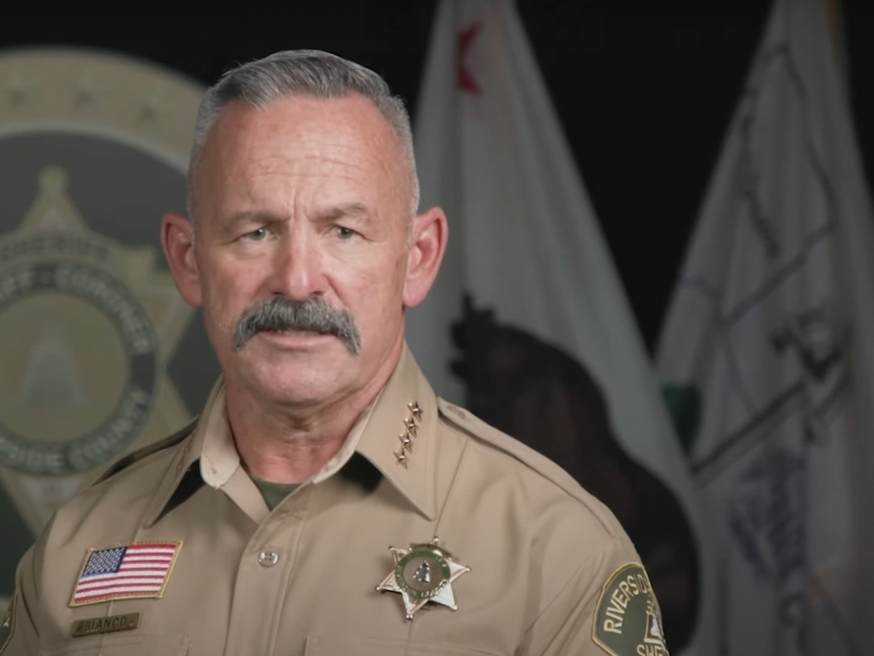 Riverside County Sheriff Blasts Oversight Of His Office: 'Purely About ...