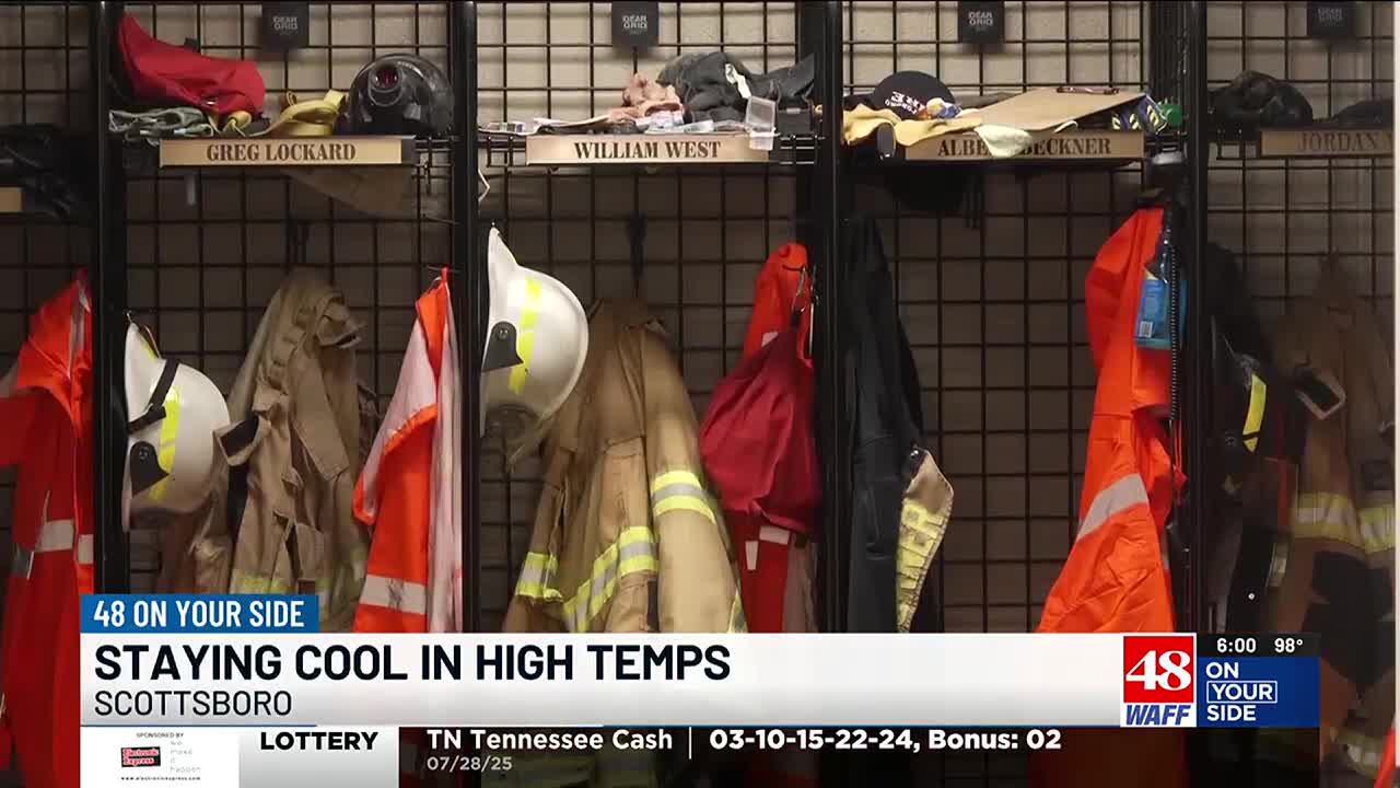 High heat making outdoor working conditions miserable in the Tennessee ...