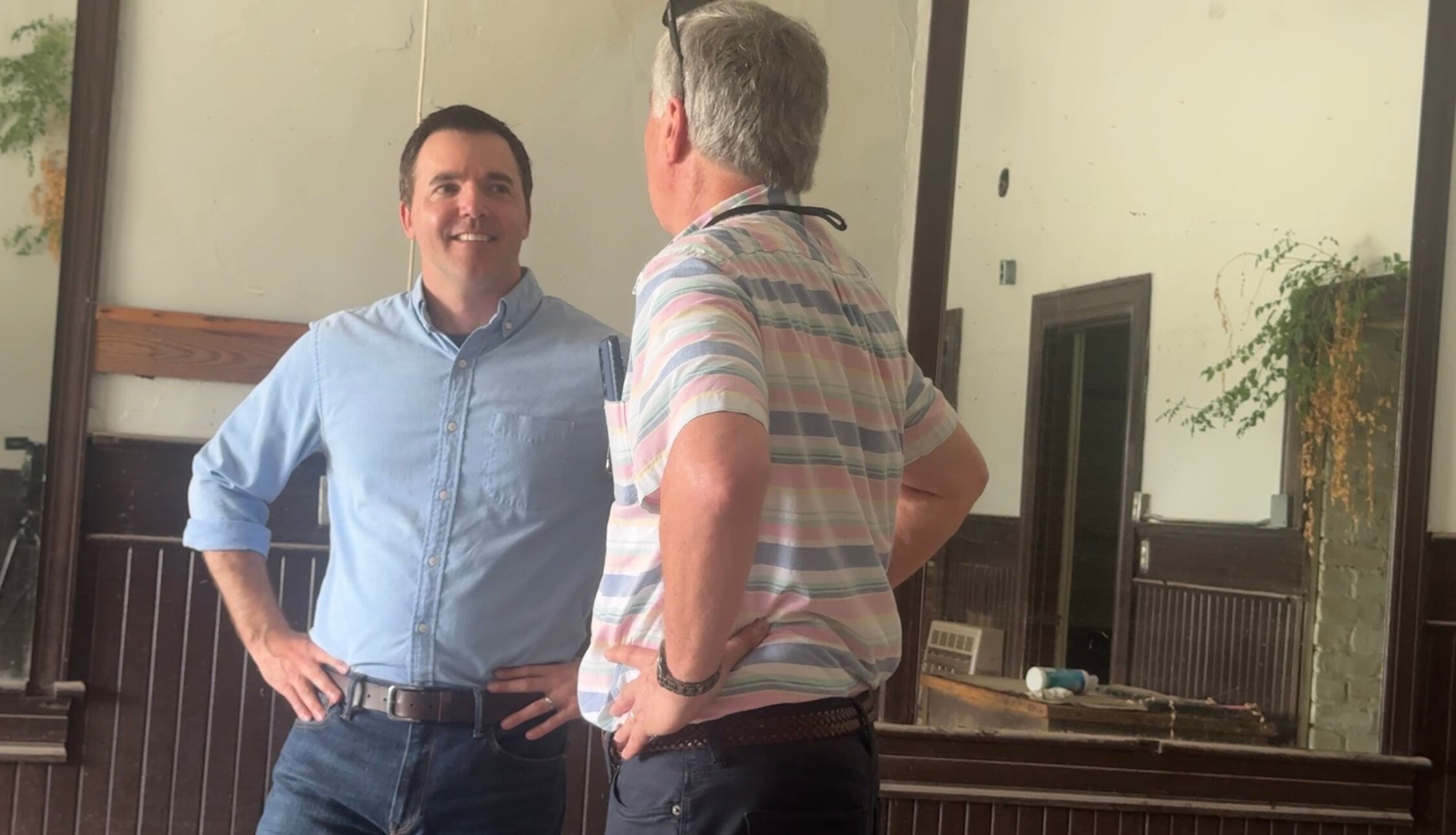 Attorney General Jeff Jackson visits Pollocksville after FEMA canceled ...