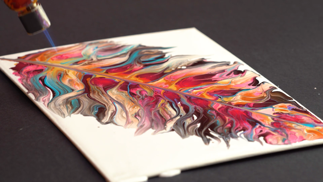 Unique Acrylic Pour Painting Designs