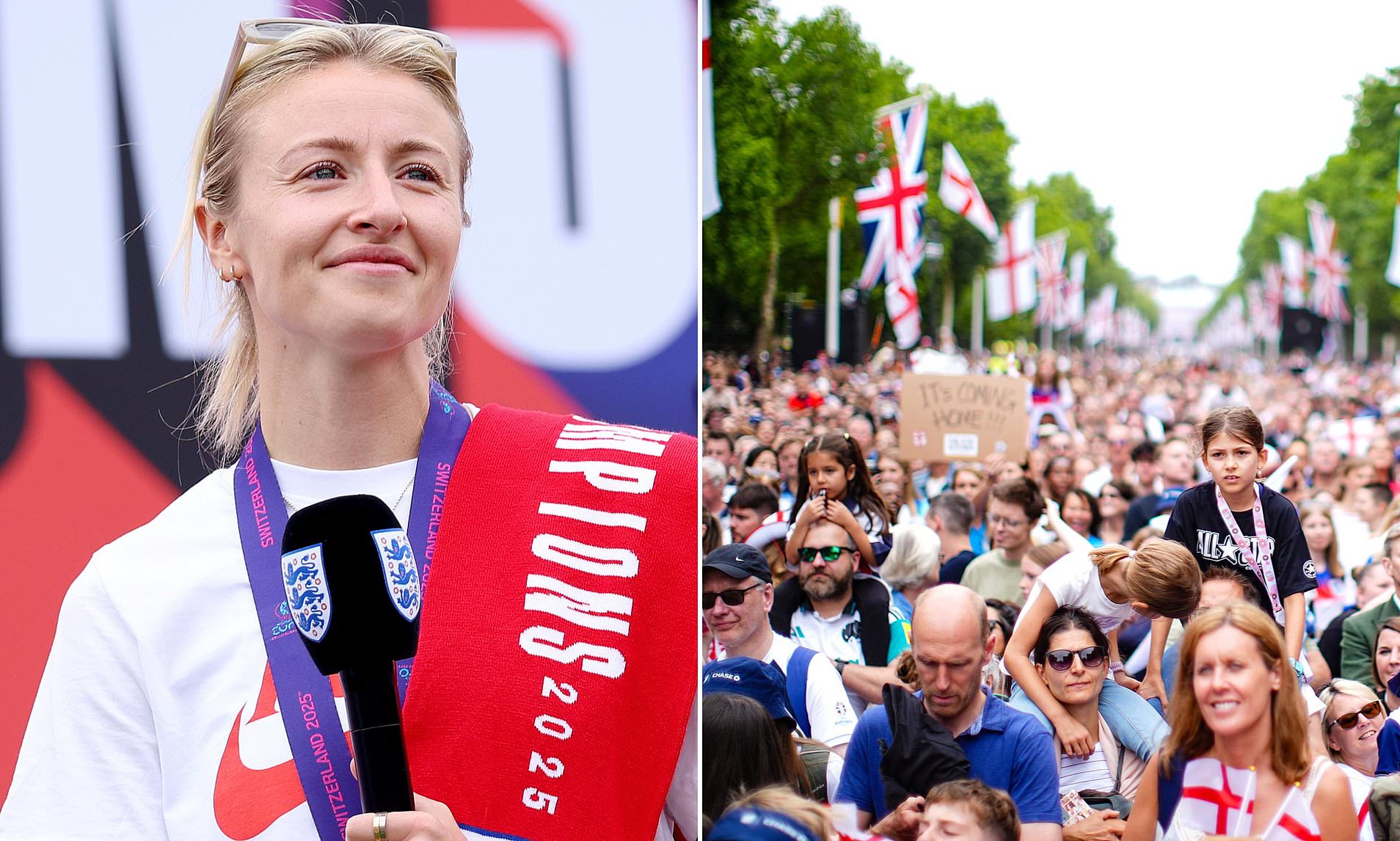 Lionesses captain Leah Williamson sends emotional nine-word statement ...