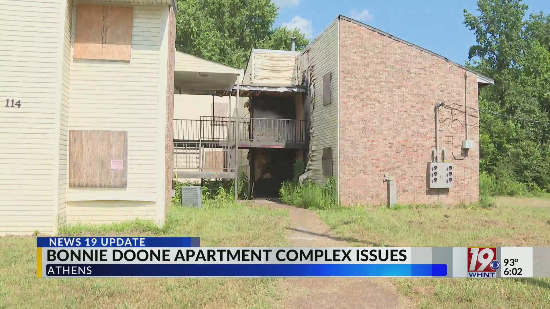 Bonnie Doone Apartment Complex Issues | July 29, 2025 | News 19 at 6 p.m.