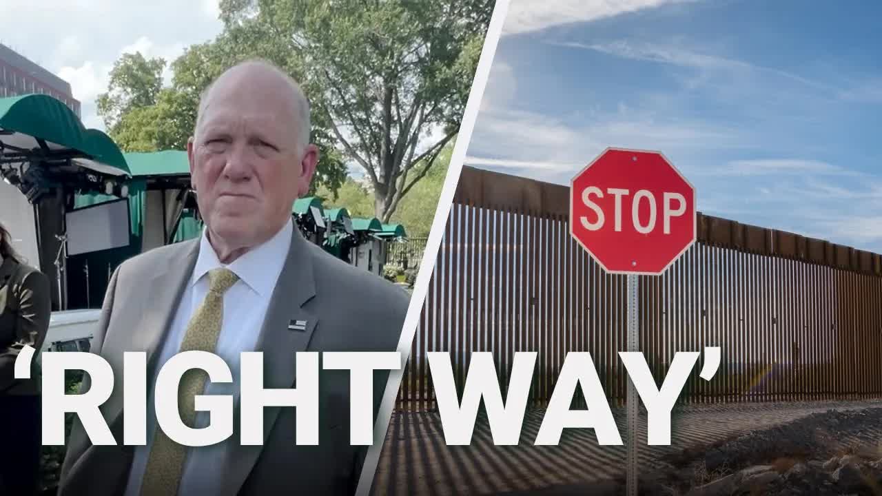 Tom Homan: "This administration is going to do things the right way"