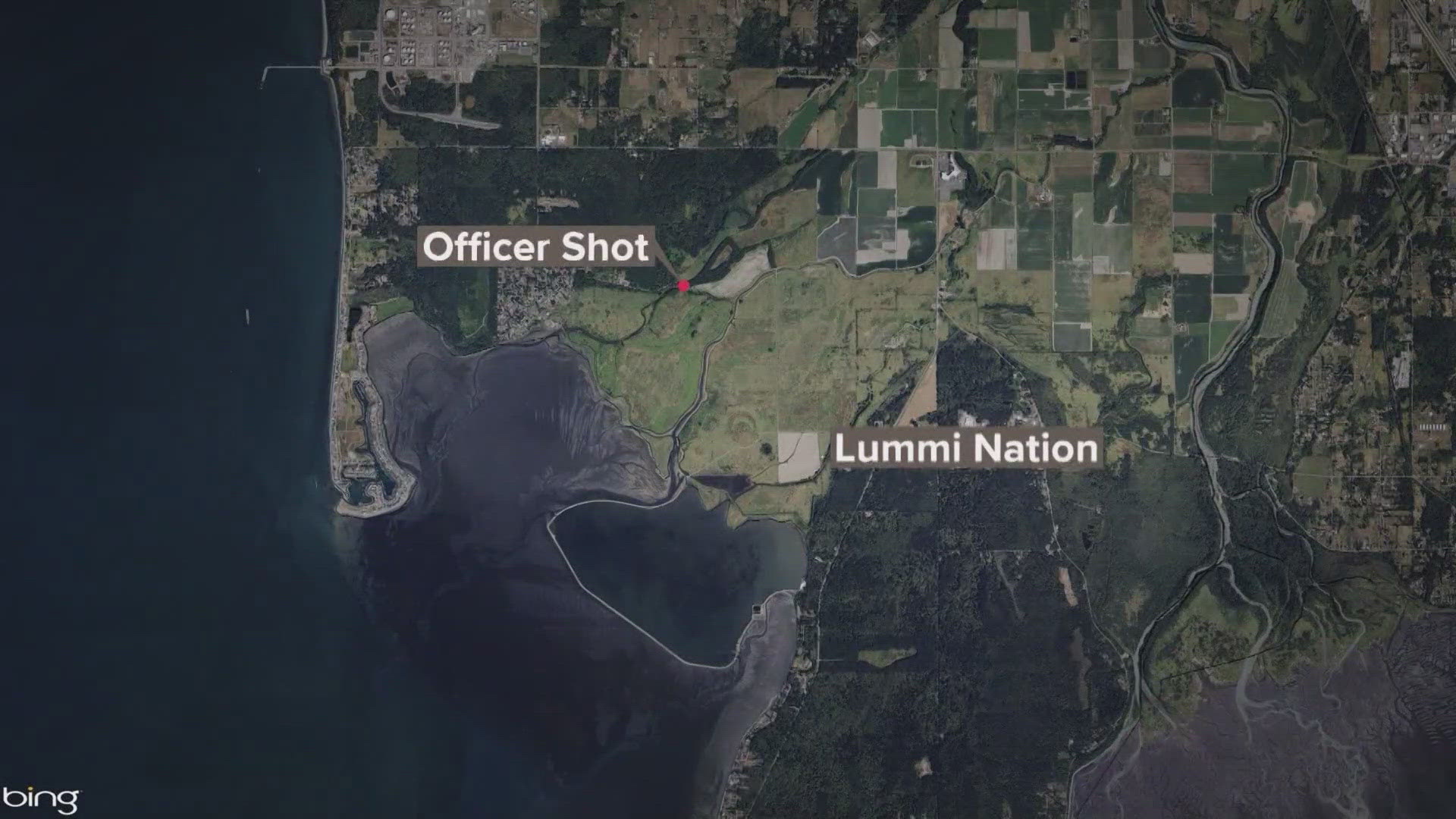 Suspect in Lummi Nation officer shooting gives false name