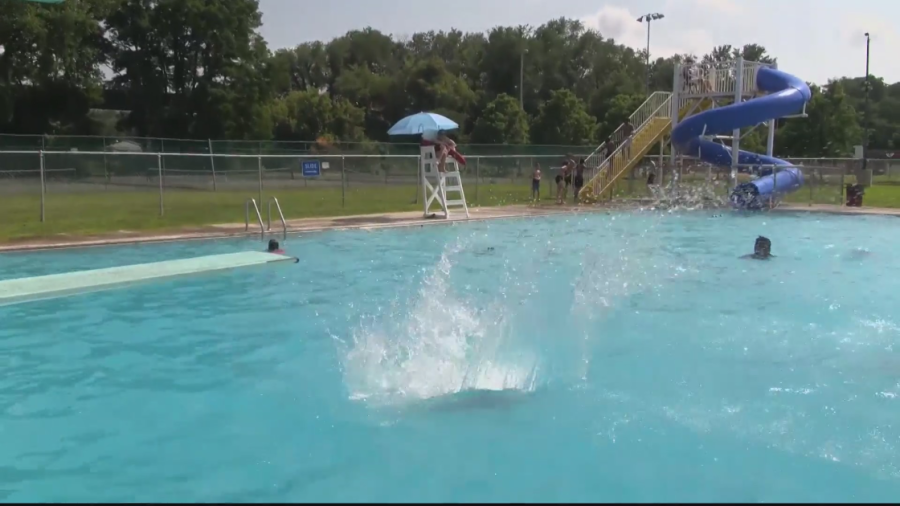 Locals beating the heat at Luzerne County community pool