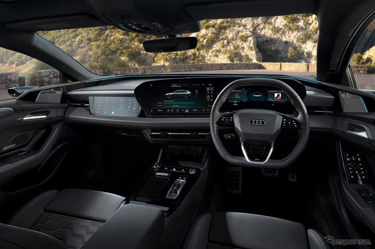 「東京から広島まで走れちゃうじゃん」アウディ『A6 e-tron』の最大EV航続距離にSNSも注目