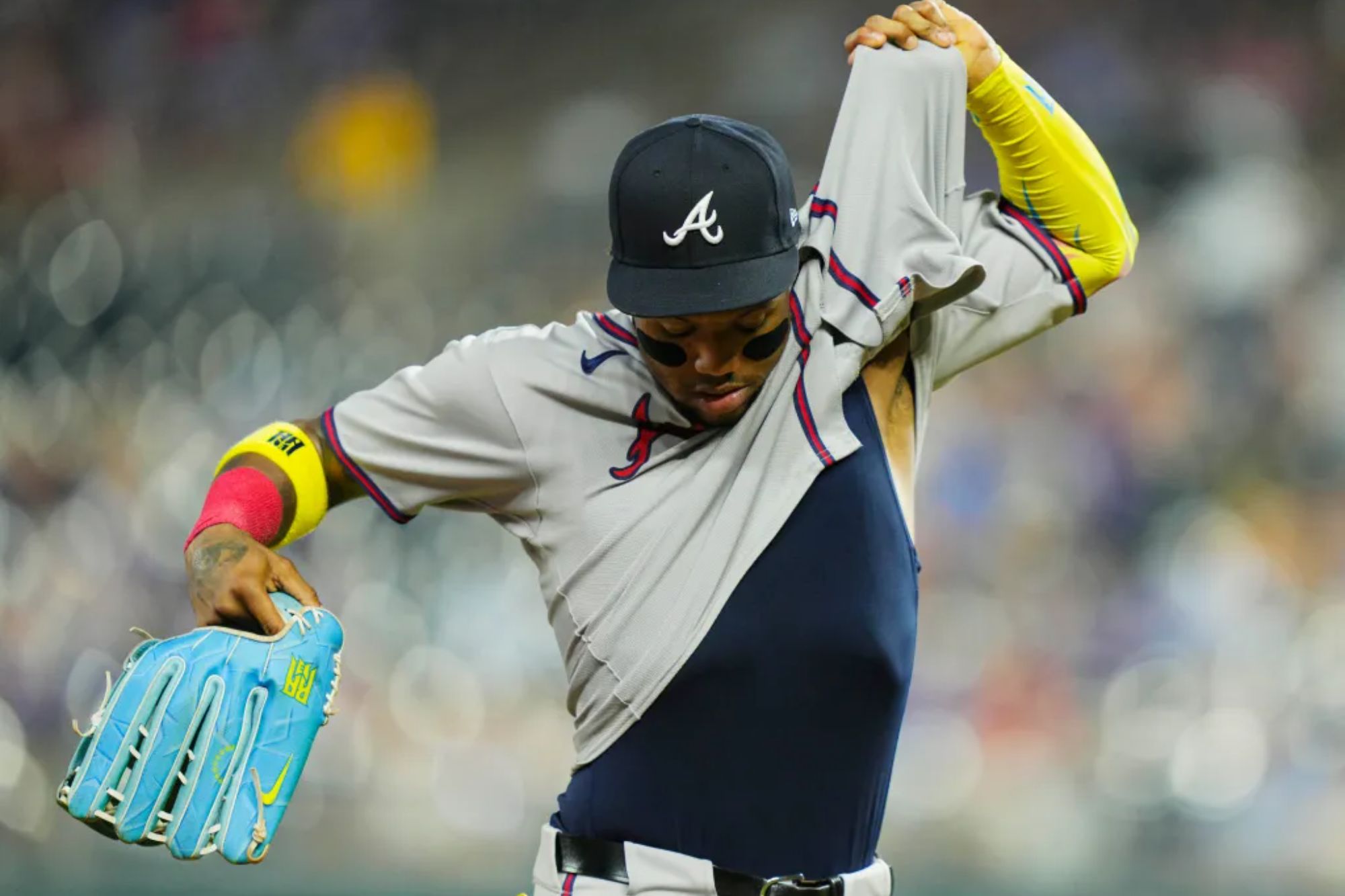 Ronald Acuna Jr. heads to injured list with Achilles tightness in ...