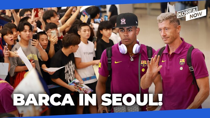 Fans rave over first FC Barcelona visit to Seoul in 15 years