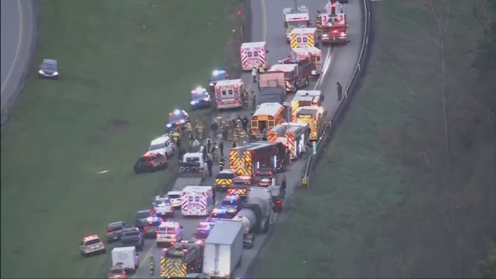 Truck driver pleads guilty to causing school bus crash in 2021 that ...