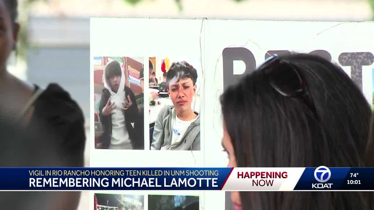 Michael LaMotte: Family, friends honor 14-year-old killed in University of New Mexico shooting