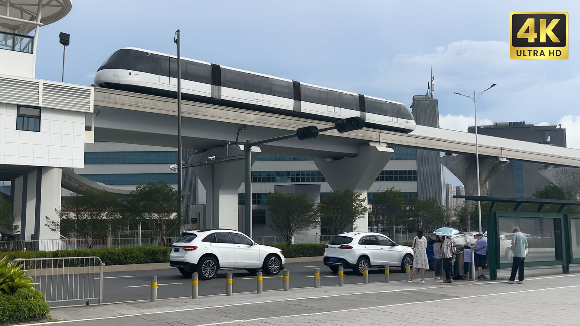 High-speed transportation in China’s rail system 4K