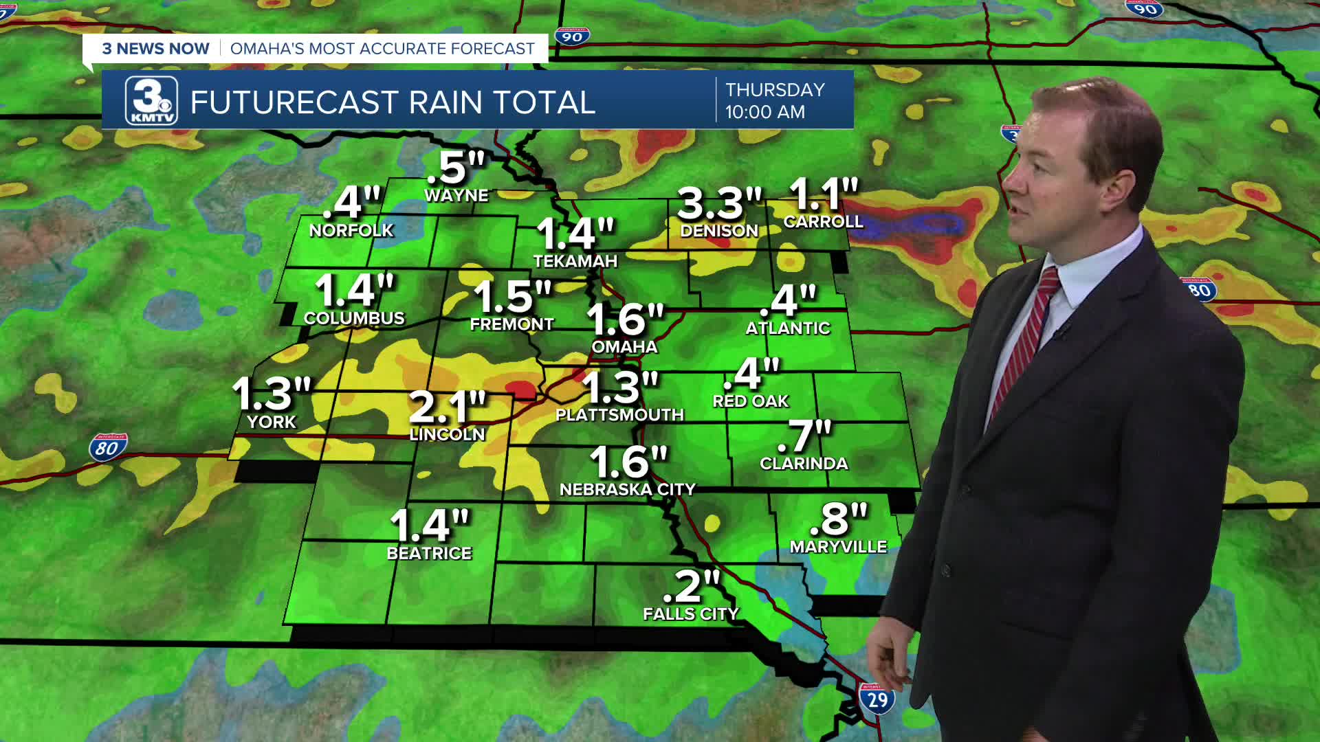 Tim's 7/29 Early Wednesday forecast