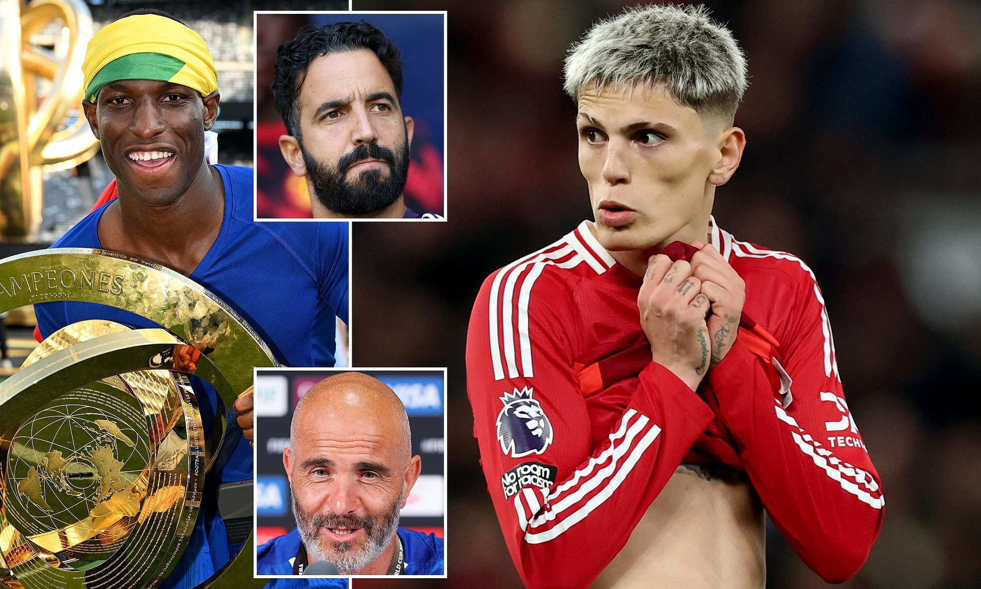 How Chelsea value Nicolas Jackson and Alejandro Garnacho as Man United ...