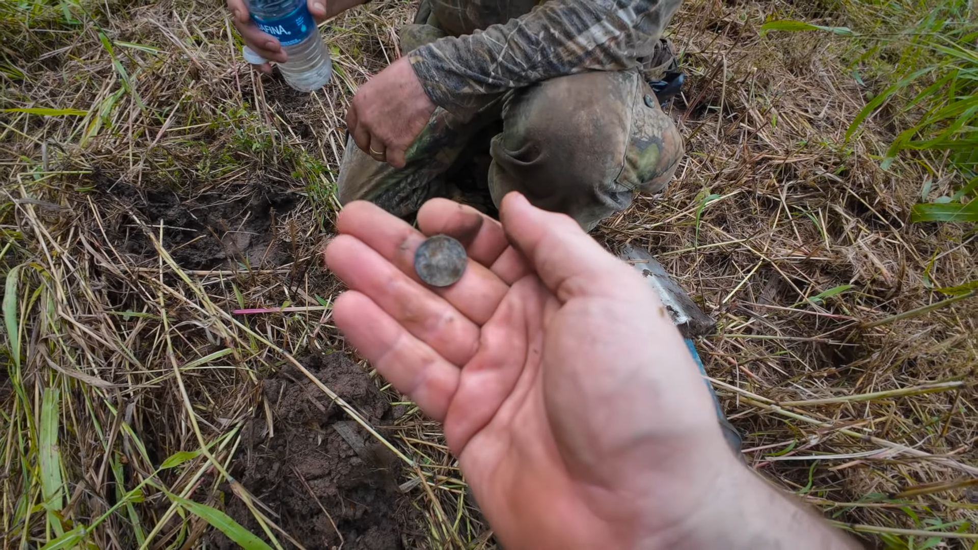 Metal detecting Port Hudson battlefield