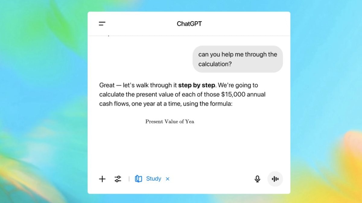 OpenAI's new study mode in ChatGPT is designed to help you learn, not ...
