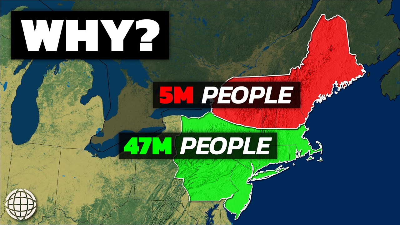 Why Almost Nobody Lives In The Deep Northeast
