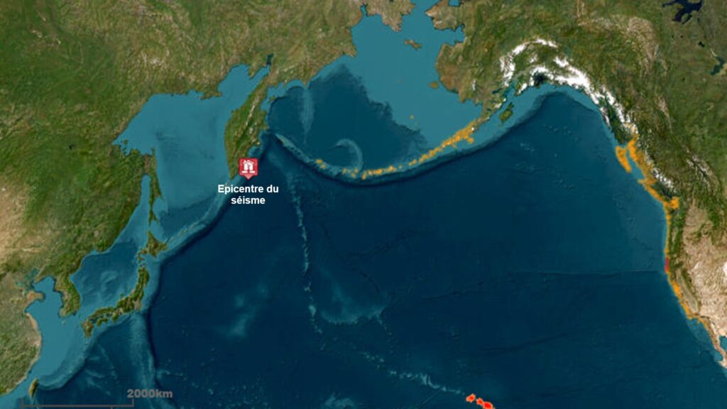 Avant le séisme du Kamtchatka (Russie), les 10 tremblements de terre ...