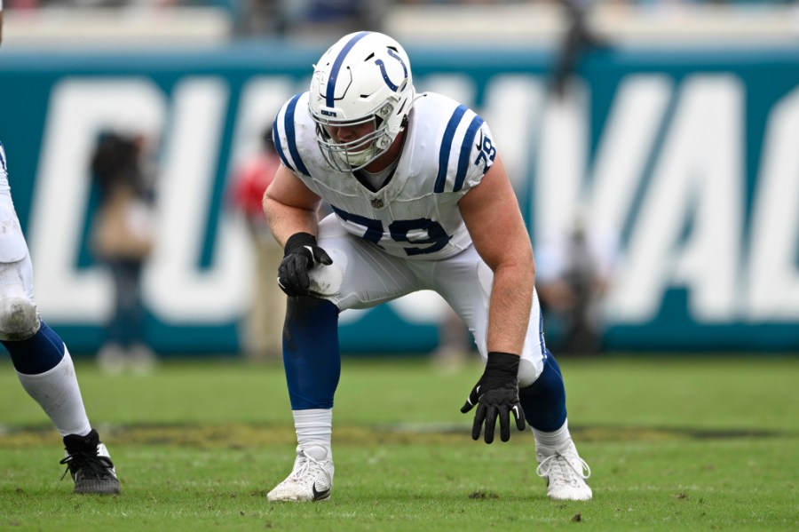 With $100 million extension in hand, goal for Colts’ Bernhard Raimann ...