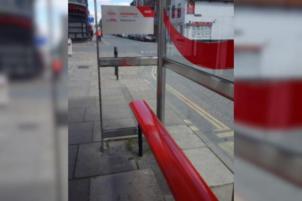 LETTER: ‘This bus stop bar is an insult to all the bottoms of Salisbury’