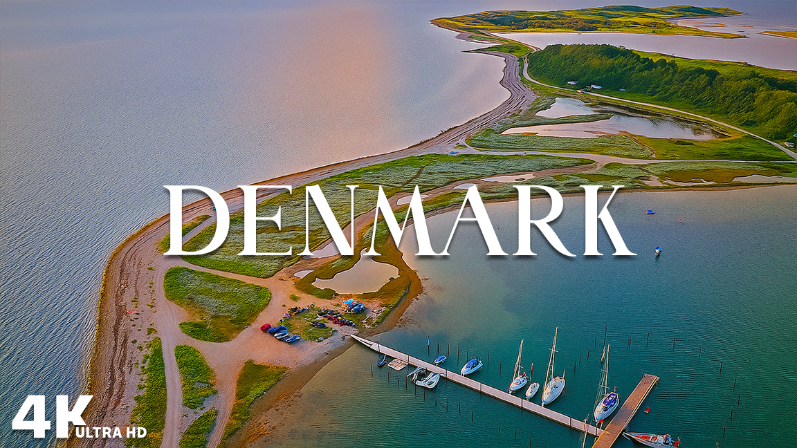 Zo Ziet de Natuur eruit in Denemarken – Vastgelegd in 4K