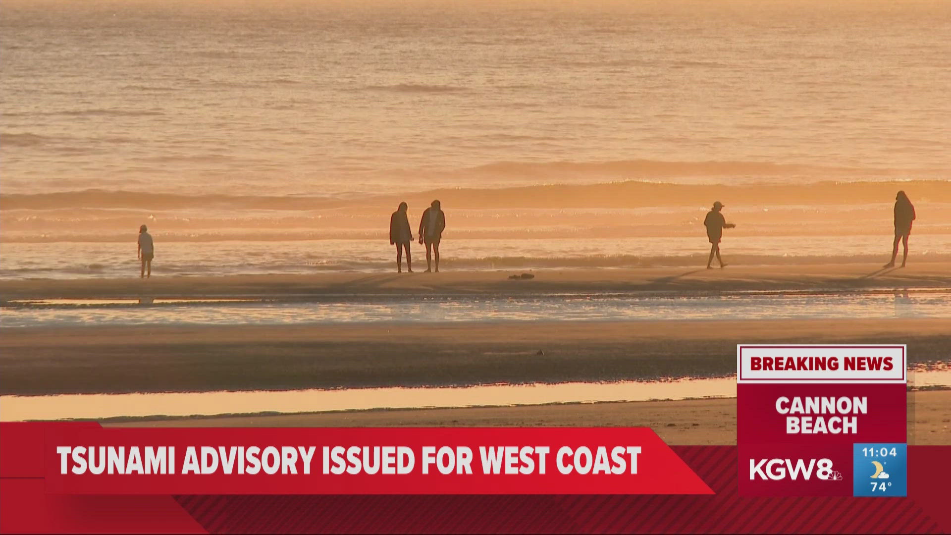 Tsunami advisory puts Oregon's Cannon Beach tourists on alert