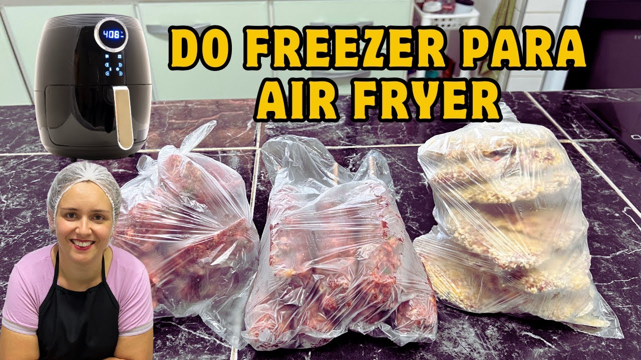 3 Receitas Práticas com Carne Moída do Freezer para Air Fryer